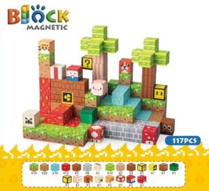 blocuri magnetice minecraft - Best Toys